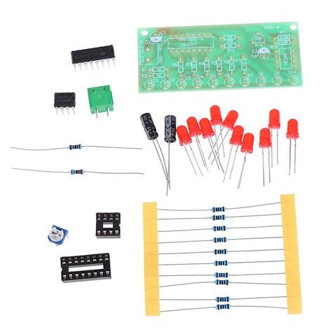 Set Electronic Pentru Proiecte Diy Cu Ne555 Si Cd4017 Emag Ro