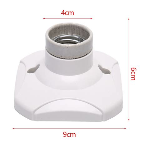 Ceramic Round Lamp Bulb Socket E27 Lamp Holder E27 Grandado