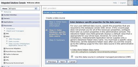 Configuring Jdbc Connection In Ibm Websphere
