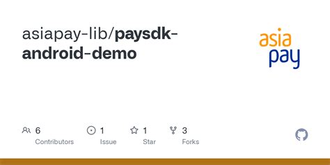 GitHub Asiapay Lib Paysdk Android Demo