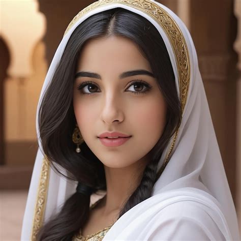 Beautiful And Innocent Women Premium Ai Generated Image