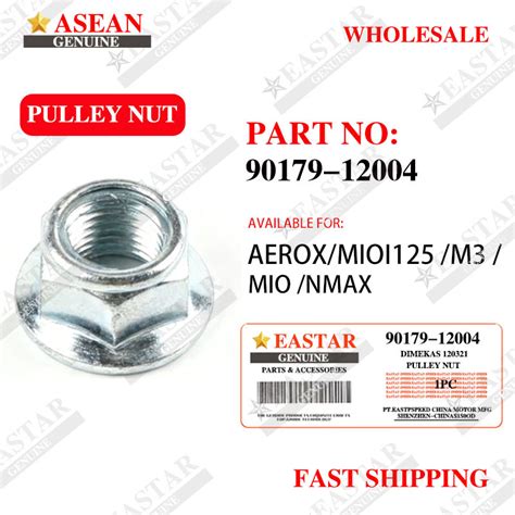 90179 12004 Motorcycle Accessories Pulley Special Nut Aerox Nmax M3