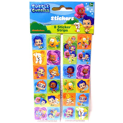 Bubble Guppies Stickers Bubble Guppies Mypartybox