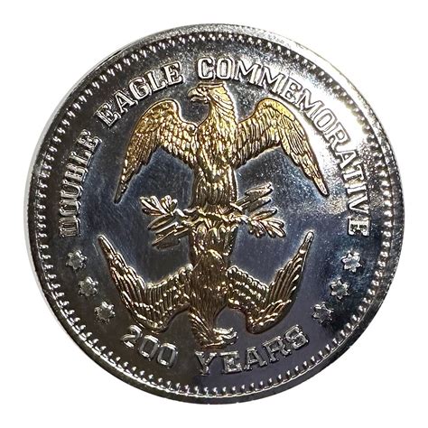 1985 American Flag Bicentennial 200th Anniversary Double Eagle