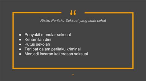 Sex Education Remaja Pptx