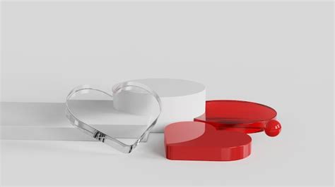 Premium Photo Red Love Background