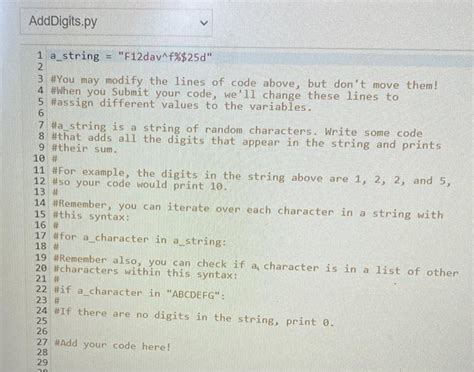Solved 3 You May Modify The Lines Of Code Above But Don T Chegg Com