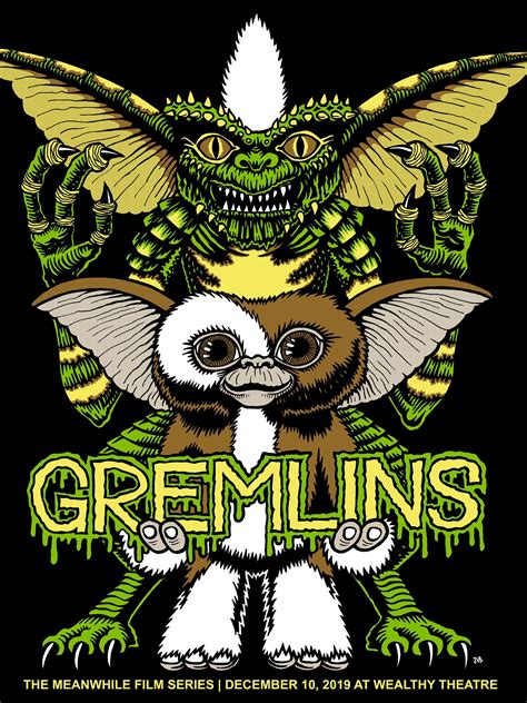 Gremlins Poster 18x24 Etsy Canada Gremlins Gremlins Art Screen