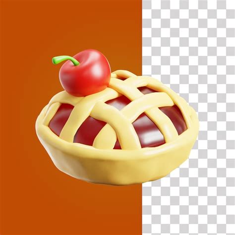 Premium Psd 3d Pie Illustration