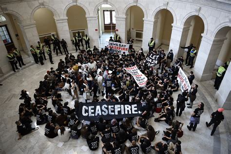 No The Pro Palestinian Protest On Capitol Hill Was Not An
