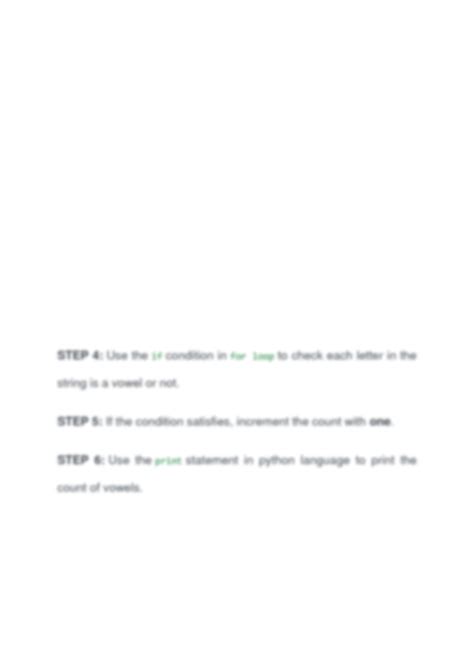 SOLUTION 103 Python Program To Count The Vowels In String Using Sets