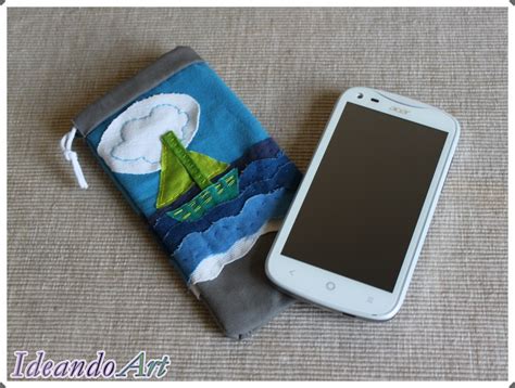 IdeandoArt Nuevo reto funda handmade para el móvil