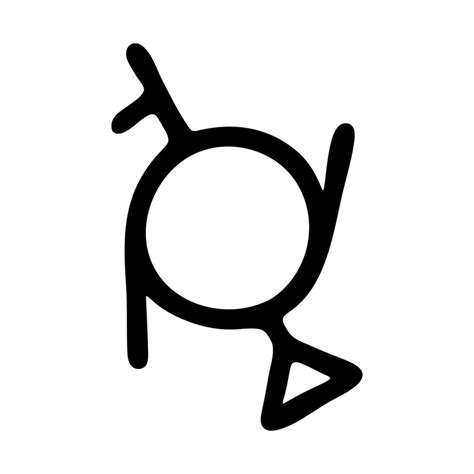 Hand Drawn Genderfluid Third Gender And Demigirl Gender Identity Icon