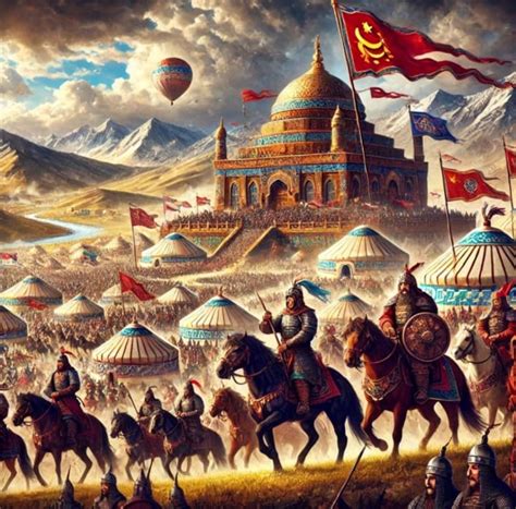 Pin On Mongol Empire War Art