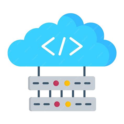 Premium Vector Software Defined Networking Flat Illustration