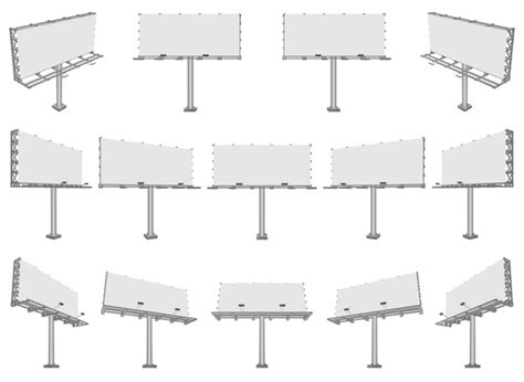 Billboard Perspective Over 4402 Royalty Free Licensable Stock Vectors