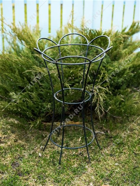 Опора круглая металлическая для растений 57-915 h=75 см купить за 2 352 ...