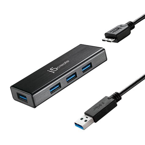 Buy J5create High Performance USB 3 0 4 Port Mini Hub Online AED118 39 From Bayzon