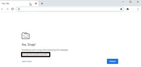 6 maneiras de corrigir o erro STATUS ACCESS VIOLATION do Google Chrome em 2023 Boa Informação