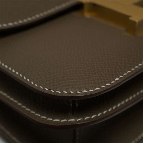 Hermes Constance Mirror 18 Etoupe Epsom Bj Luxury