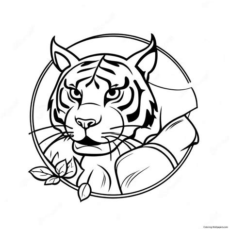 Detroit Tigers Logosu Boyama Sayfası 56163 44430