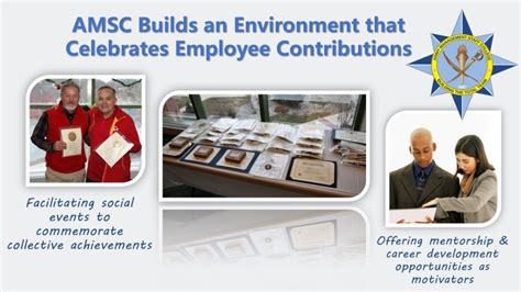 The Army Management Staff College Amsc Appreciates Its Employees And