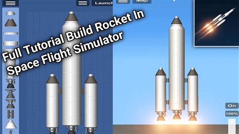 how to build a rocket in space flight simulator easily full tutorial