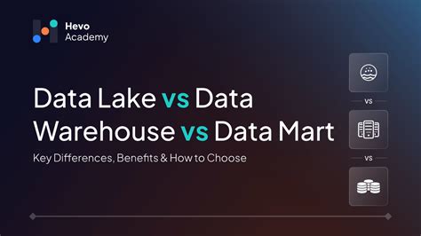 Data Lake Vs Data Warehouse Vs Data Mart Key Differences