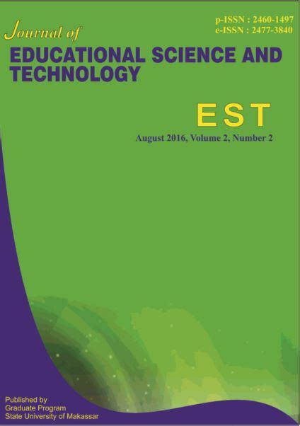 Journal Of Educational Science And Technology Est