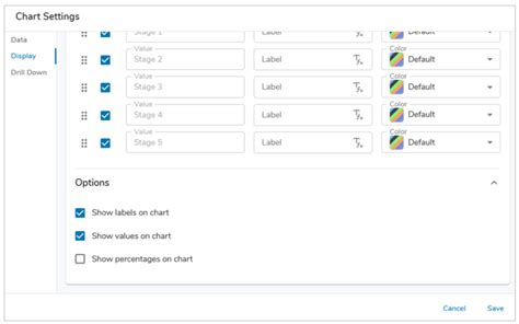 Donut Pie Chart Section Shibumi Help