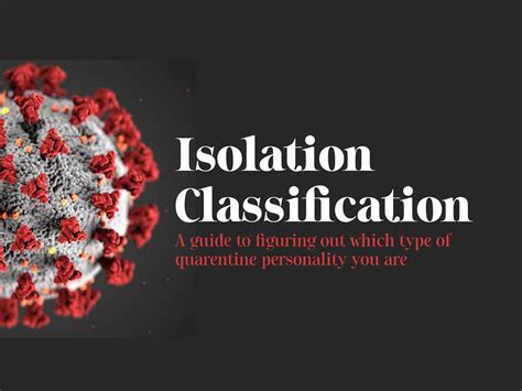 The Rock Online Isolation Classification
