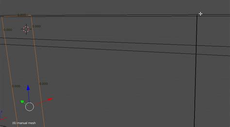modeling how to maintain right angles while editing a rotated mesh