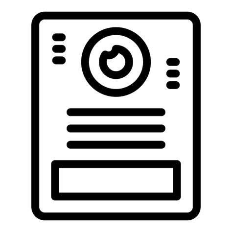 Premium Vector Intercom System Providing Security And Communication