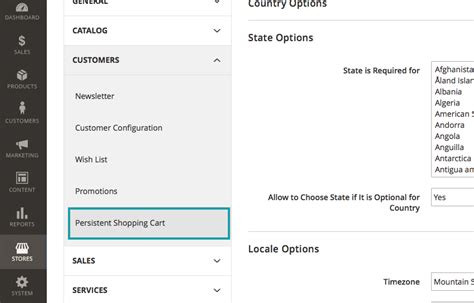 setting up a persistent shopping cart in magento 2 0 customer paradigm