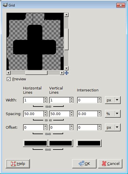 how to create grid in gimp not sure if the filter is good graphic