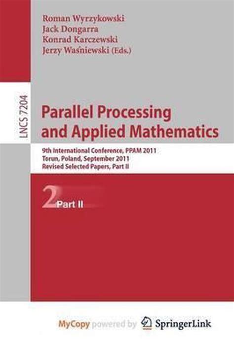 Parallel Processing And Applied Mathematics 9783642315015 Boeken
