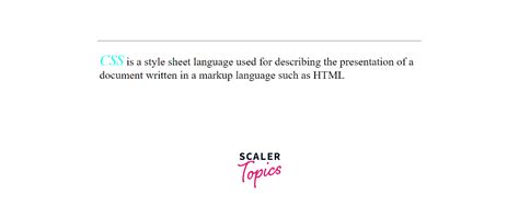 What Is Style Attribute In Html Scaler Topics