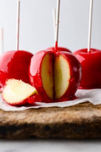 Candy Apples The Recipe Critic