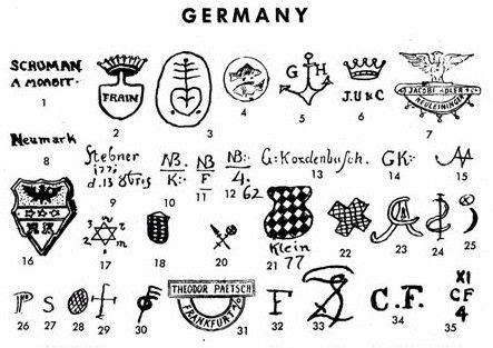 Pottery And Porcelain Marks Germany Pg 13 Of 19 Marcas De Cerámica