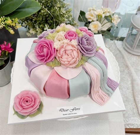 잠실보자기케이크 잠실보자기떡케이크 디어플로르 네이버 블로그