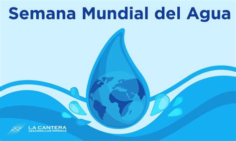 Celebremos La Semana Mundial Del Agua La Cantera