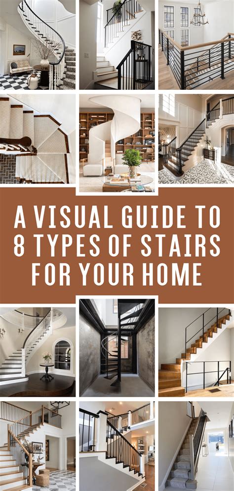 A Visual Guide To 8 Types Of Stairs For Your Home Gramydeco Wooden Staircase Design Types
