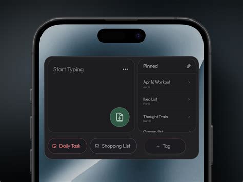 Daily Ui 65 Notes Widget By Raghul G On Dribbble