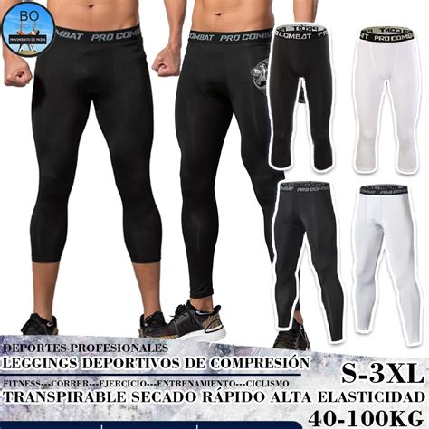 Bofitsport Licra Deportiva Hombre Leggings De Compresión Para Hombre