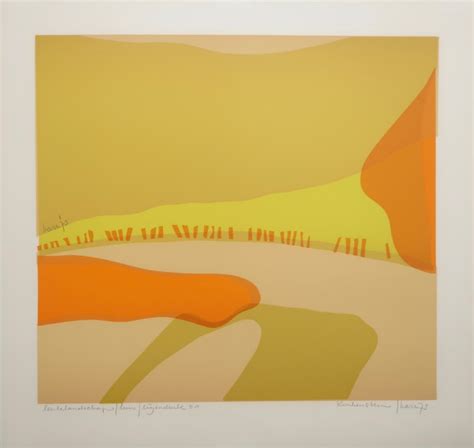 Harr Scheffer Harr Scheffer Lino Lentelandschap Verkocht Kunstveiling Nl