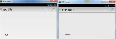 custom actionbar text appearance in android 4 3 stack overflow