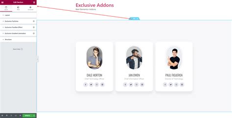 How To Configure And Style Section Particles Extension Exclusive Addons