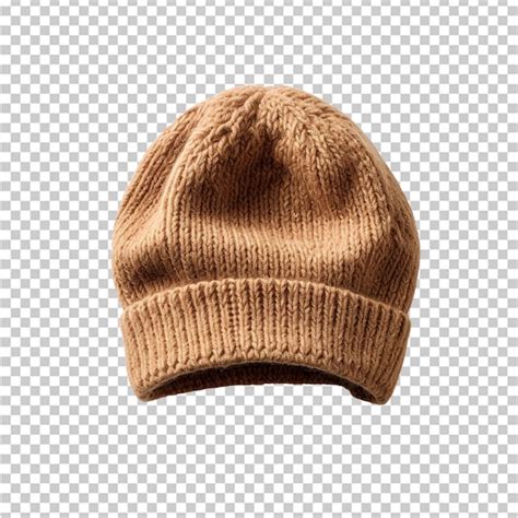 Premium Psd Wool Cap On White Background