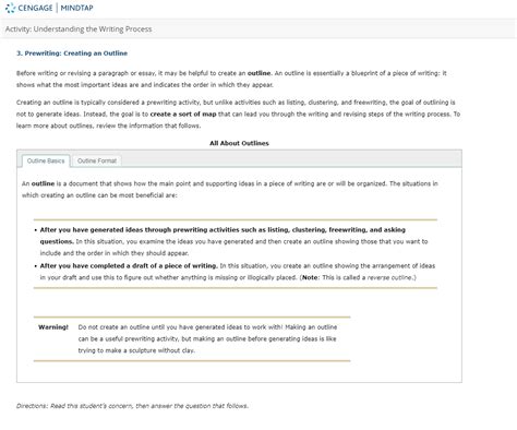 [solved] 01‘ cengage mindtap activity understanding the writing