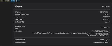 Unfortunate Color Choices With Semantic Highlighting · Issue 2856 · Powershellvscode